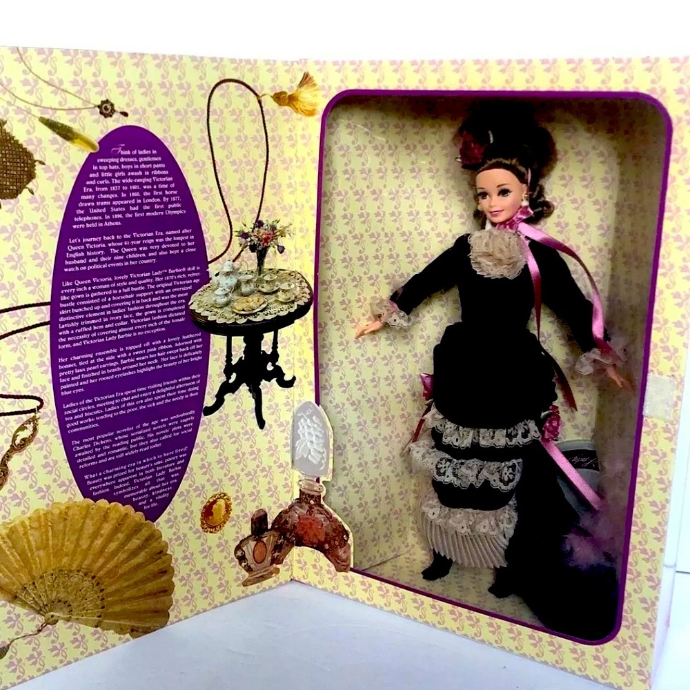 1995 Victorian Lady Barbie Great Eras Collection - Gem